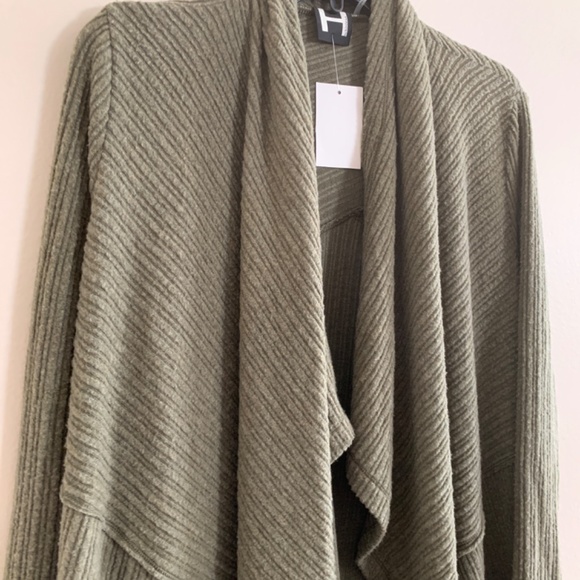 H by bordeaux | Sweaters | H By Bordeaux Olive Green Cardigan Sweater ...